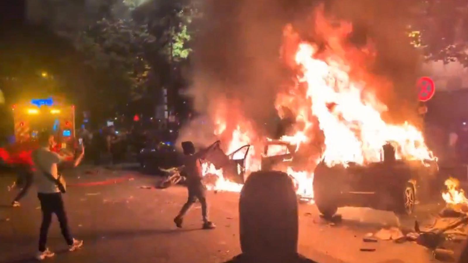 Paris Is Burning: Mass Chaos as Migrants Riot in the Streets Following ...