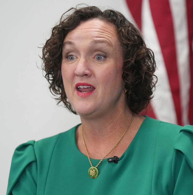 Watch: Katie Porter Waves Vulgar 'F— Trump' Sign at California ...