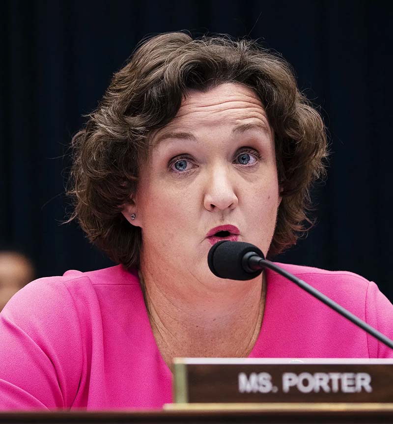 Watch: Katie Porter Waves Vulgar 'F— Trump' Sign at California ...