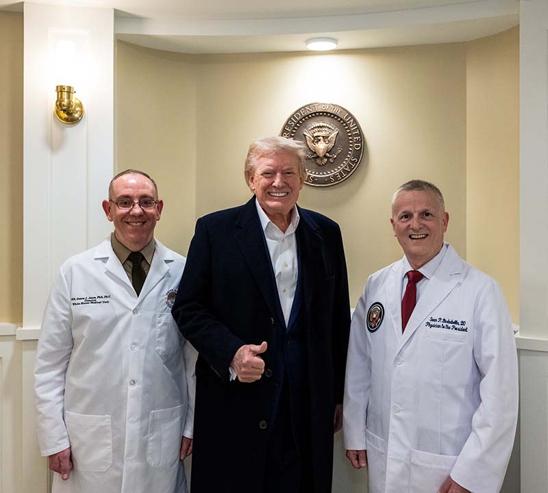 Dr. Oz Explains Why Trump Gets So Many Medical Exams: 'He Aces the Test ...