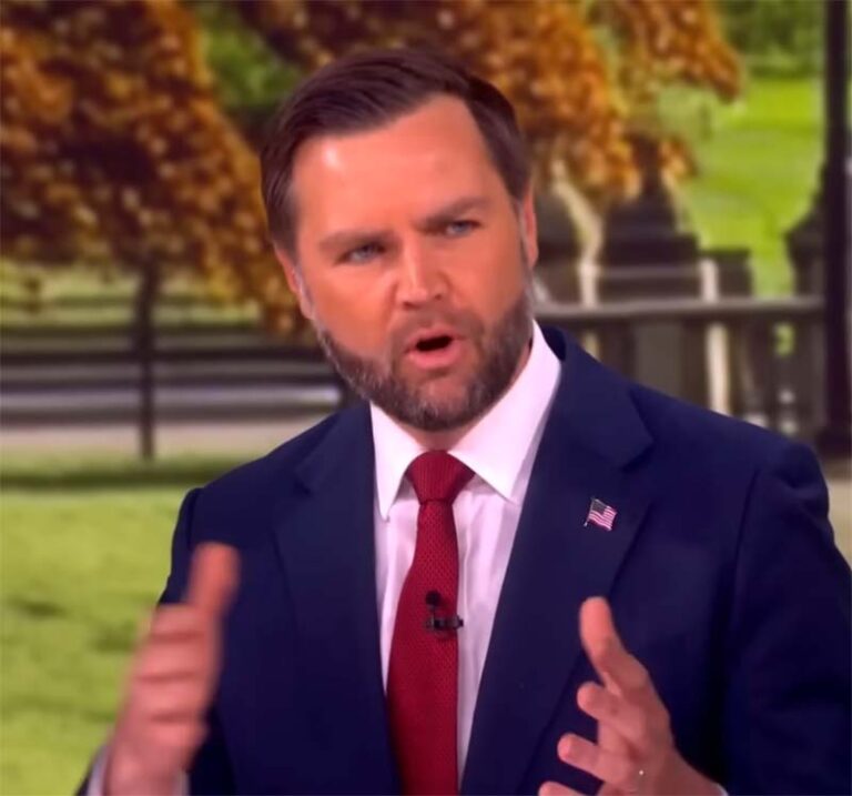VP JD Vance Shuts Down 'The View' Panel in Fiery Clash Over President ...